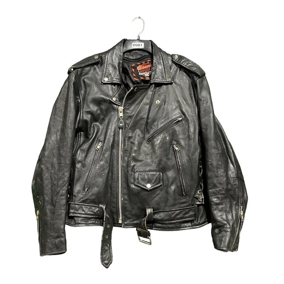 Interstate | Jackets & Coats | Vintage Interstate Leather Jacket Size ...